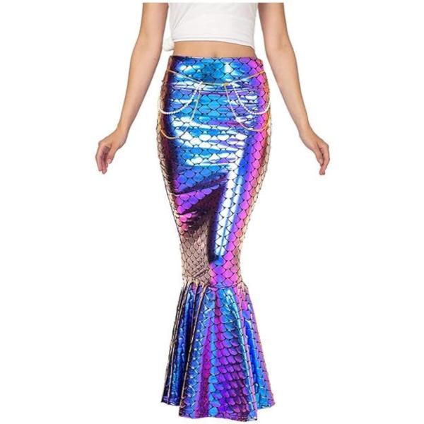 バリエーションコード : 2BJK681615華やかな人魚に変身。キラキラとしたマーメイドスカートで人魚姫の気分を味わってみませんか。コスプレやハロウィン仮装にぴったり。夢の国へのお出かけにも。スカートのみですので、トップスはお好みのアイテ...