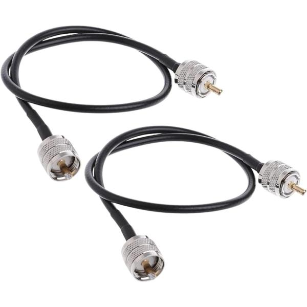 バリエーションコード : 2BJN0SPPKXM型の同軸UHFオスコネクタケーブルです。耐久性のあるRF同軸RG58ケーブル、無線機器、ラジオ、アマチュア無線、アンテナ線の延長などに。50ΩインピーダンスとRG58規格に準拠した設計で信号の...