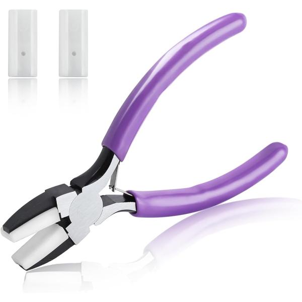 バリエーションコード : 2BJRF6DXRY「用途」ワイヤーを真っ直ぐに伸ばす、ネックレス、ブレスレットの金具パーツに挟む、引っ張るなど多くの用途があります。このアクセサリー用ペンチは、DIYペンダント、ブレスレットの作成、ネックレスの修...