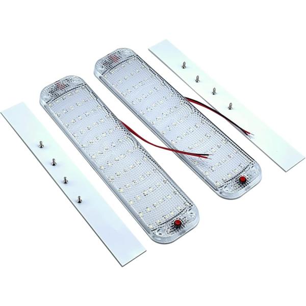 バリエーションコード : 2BJO0VKH8C室内灯、作業灯などに便利なON/OFFスイッチ付きのLEDライトです。家庭用100V電源では使用できません。光透過率の高いPCカバーとアルミニウム合金ベースを採用しており、透光性に優れ、抜群の耐...