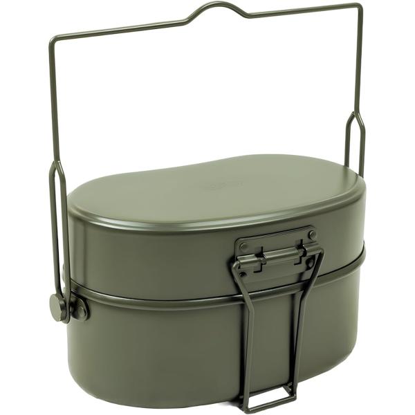 バリエーションコード : 2B9Y1OJL8C「戦闘飯盒2型の良い所」ソロキャンプで飯盒を使ってご飯を炊くと考えると4合も一度に炊きません。。炊いてもせいぜい1合から2合という所です。この戦闘飯盒2型は最大で2合炊き。そしてサイズもコンパク...