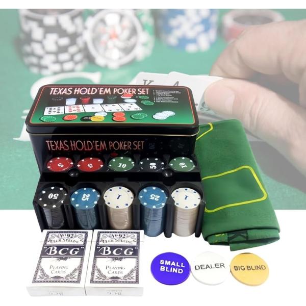 バリエーションコード : 2B9Q3KW12S「家庭で楽しむプレミアムカジノ体験」 初心者から上級者まで幅広く楽しめるテキサスホールデム入門セットを含むこのポーカーセットは、ブラックジャックなどの他のカジノゲームにも対応し、あらゆるプレイヤ...