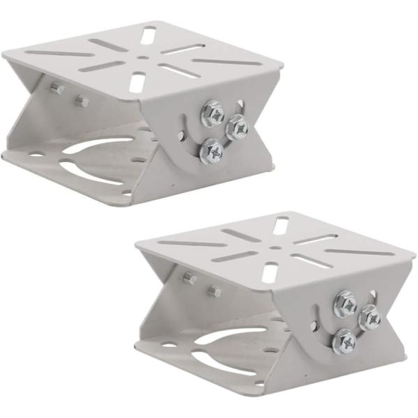 バリエーションコード : 2BJRLI6LW1「防犯・監視カメラの取り付けに」ご自宅の玄関・裏口・駐車場・庭や、オフィスやお店・倉庫等に防犯・監視カメラを設置するための取付金具セットです。屋内屋外で使用が可能なブラケットです。「角度調整が可...