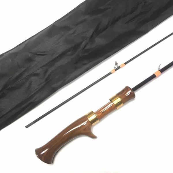 バリエーションコード : 2B9S1GLIKY6.5フィート(1.98m )ベイトロッド2ピース(L)でございます。商品はロッド工場品のため問題なくお使いいただけます。＊竿袋にいたみ、ほつれなどがございますのでご了承ください。長さ：6.5f...