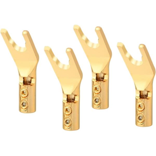 バリエーションコード : 2BJUNJ0TJK音質向上と特徴:金メッキのYラグ端子は、ほとんどのスピーカー端子にご利用いただけ、優れた伝導性で、信号伝送の効率を向上させます。これにより、クリアで高品質な音声を実現させます。また、ソルダーレス...