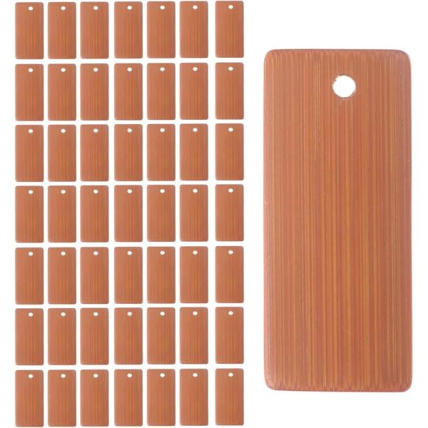 「高品質の竹素材」キーホルダーやペンダントトップなど、オリジナルの作品作りにお勧めの素材です。「加工済で丈夫」丈夫で耐久性があり、耐摩耗性があります。穴あけ加工に加え、側面は滑らかに研磨されていて、ケガの心配などもありません。「幅広い用途」...