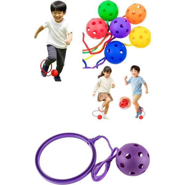 バリエーションコード : 2B9G9YIS14「楽しく運動」子供たちが公園での遊びをもっと楽しめるように、このスキップボールはなわとびの動きを取り入れた新しいアウトドア玩具です。遊びながら自然と体を動かし、健康的なフィットネス習慣を育てます...