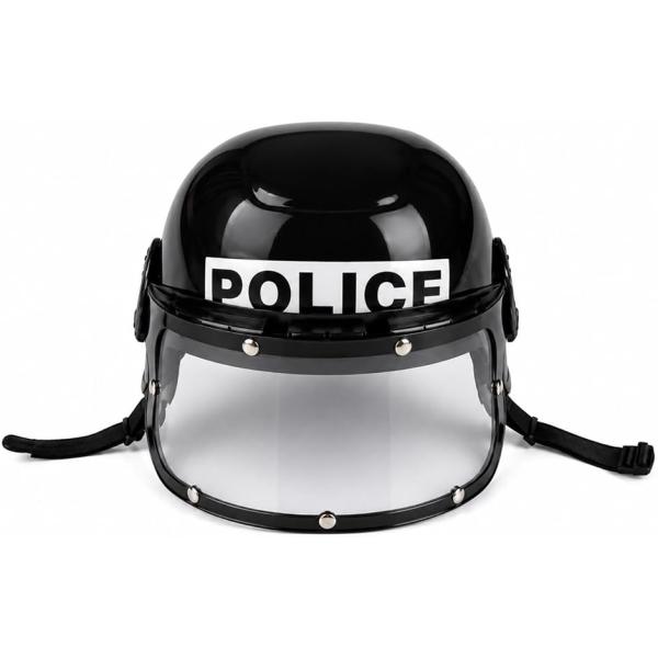 「本格ポリスヘルメット」本物の警察官を彷彿とさせる黒いフォルムと「POLICE」ロゴが特徴的なキッズ用ヘルメットです。プラスチック製で軽量に仕上げられており、小さなお子さまでも無理なく頭に乗せられます。ポリスになりきった気分で、ごっこ遊びを...
