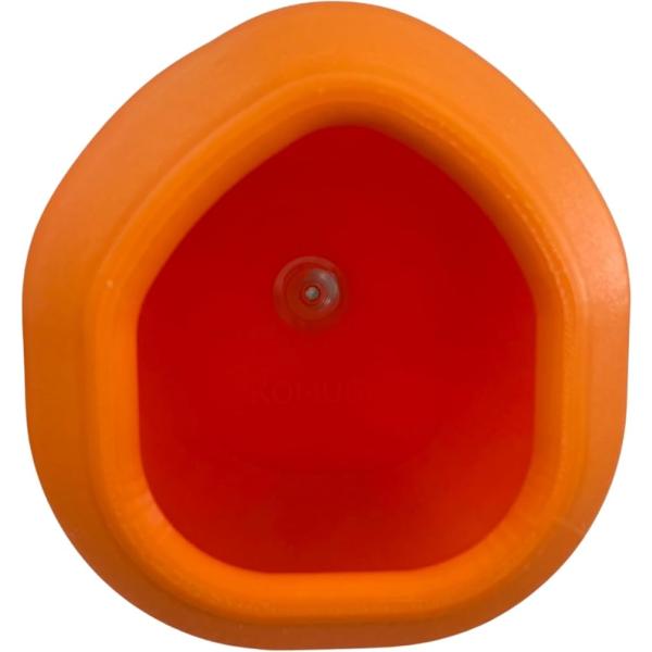 サイズ 縦約12x横約11x奥行約9cm　出入口 縦約6x約横7cmぬるま湯（40℃以下）で洗浄し、よく乾燥させてからご使用ください。熱湯は変形の原因となるため使用しないでください。火気の近くでは使用しないでください。また、吸盤は経年や環境...