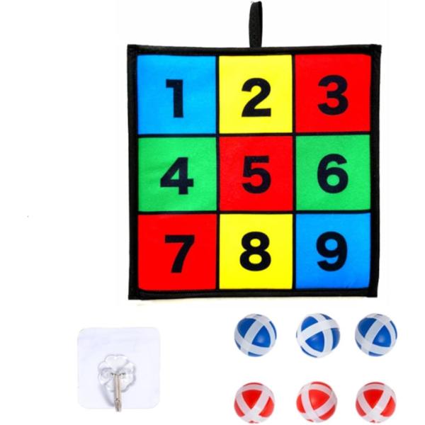 「ストラックアウトで楽しくピッチング練習」 数字付きターゲットに向かってボールを投げるだけで、遊びながらコントロール力が身につくストラックアウトゲームです。室内・屋外どちらでも使用可能。「壁掛け対応＆フック付き」 付属のフックを使えば壁掛け...