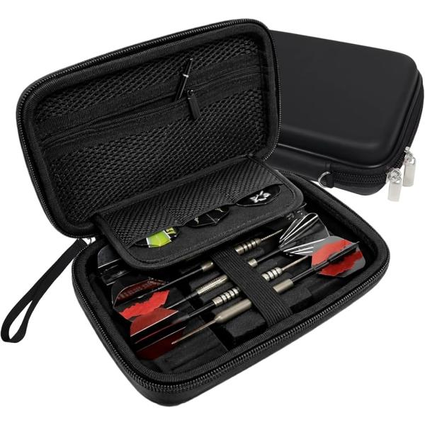 バリエーションコード : 2BRDCWOXOO「ダーツ専用設計」 衝撃から大切なダーツを保護するEVA製ダーツケース。収納本数はダーツ3本用、6本用からお選びいただけます。ダーツをしっかり固定できる専用バンド構造で、持ち運び時のズレや破損を...