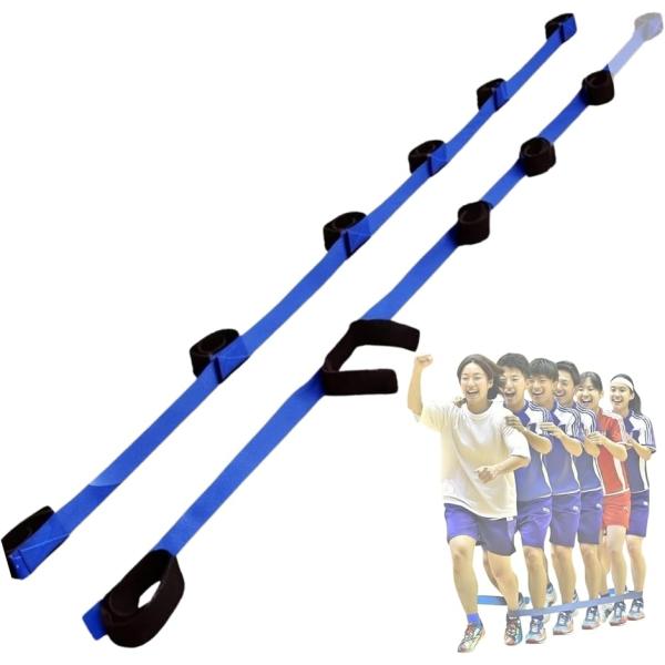 バリエーションコード : 2BRJYG2RHY「1. 学校行事・スポーツフェスに」運動会グッズや学校イベント用品として古くは教育課題で誕生した歩行トレーニング用連結ロープ。体育祭や学級対抗競技の準備に今でも定番の競技です「2. 幼児・小学生...