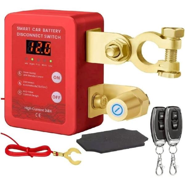 バリエーションコード : 2BRFXHRSOW「バッテリー保護」- 本商品 バッテリーキルスイッチを使用することで長期駐車、電子機器の故障、ラインの老朽化、ライトの消し忘れなどによる電力消費を回避できます。車のバッテリーを効果的に保護し、寿...