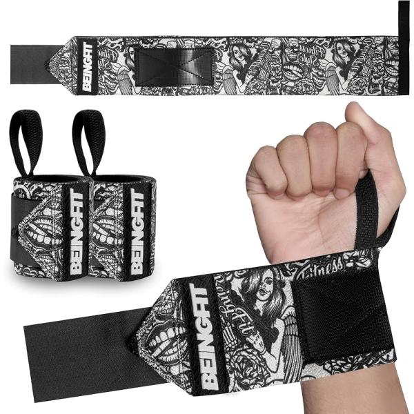 バリエーションコード : 2BRJ90JUK8ユニークデザインのリストラップ: 高品質な素材を採用し、18インチの長さで手首をしっかり固定。ベンチプレスやショルダープレスなどの筋トレで安定感とサポート力を発揮します。筋トレグッズ必須アイテム...