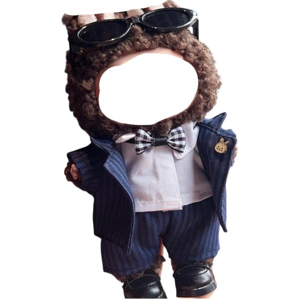 バリエーションコード : 2BRH051U0Uラブブ用の服です。おしゃれに着せ替えれば、写真撮影やお出かけがもっと楽しくなります。SNS映え間違いなしの可愛さで、つい持ち歩きたくなる推し活・ぬい活の必須アイテムです。「 適用サイズ 」約17...