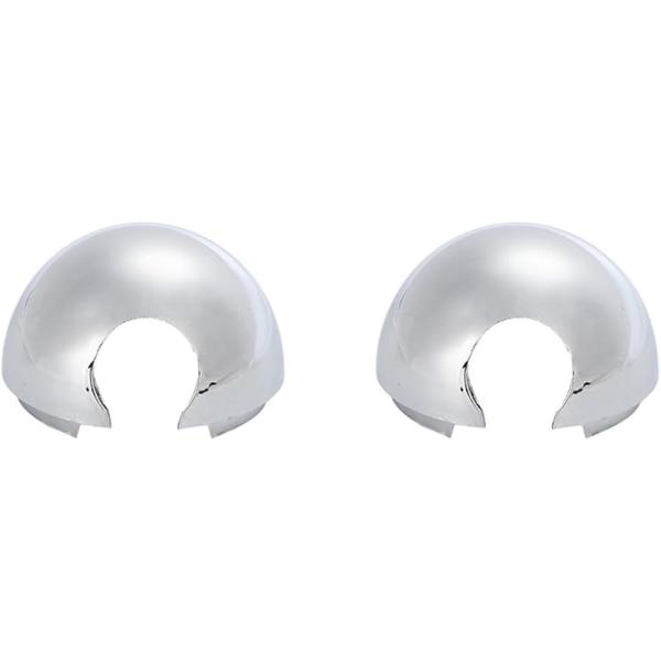 「1」ミラー周りが一瞬で高級感アップ。鏡面メッキの輝きで外装ドレスアップ 毎日乗るトラック、ミラー周りの“くすみ”や“劣化”が気になったことはありませんか？こちらのミラーステーホルダーカバーは、ABS製の軽量ボディに鏡面メッキを施した外装パ...