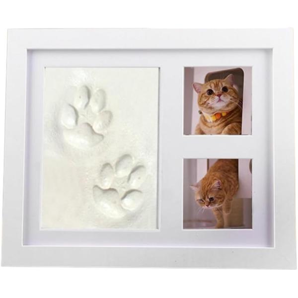 バリエーションコード : 2BRIQGISKV「メモリアルに最適」愛犬や赤ちゃんの“今”をカタチに残す手足型取り付きフォトフレーム。「簡単＆繰り返しOK」粘土だからやり直し自由。文字スタンプで名入れや日付の記録も可能。「インテリアに馴染む」...