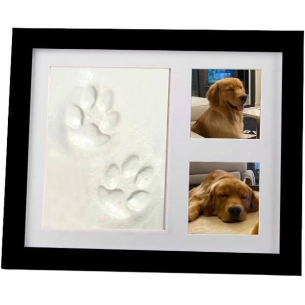 バリエーションコード : 2BRIQGISKV「メモリアルに最適」愛犬や赤ちゃんの“今”をカタチに残す手足型取り付きフォトフレーム。「簡単＆繰り返しOK」粘土だからやり直し自由。文字スタンプで名入れや日付の記録も可能。「インテリアに馴染む」...