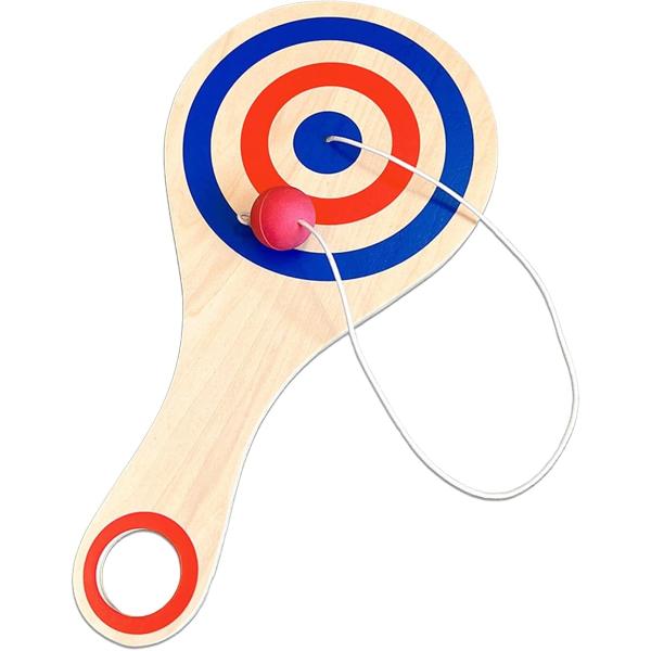 「手と目を使った遊びに」 紐付きパドルボールは、ボールを打って戻す動作を繰り返すことで、自然と手と目を同時に使う遊びが楽しめます。シンプルな作りなので、遊び方がすぐにわかり、子どもから大人まで直感的に遊べます。「集中しやすいシンプル構造」 ...