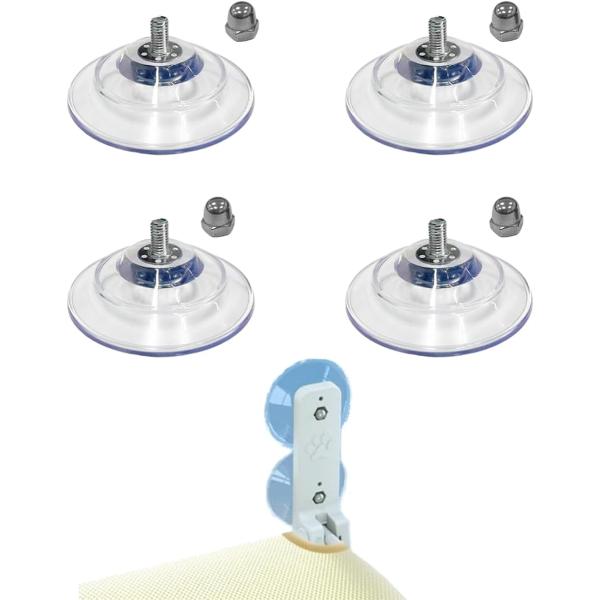 バリエーションコード : 2BRJQNV2PH猫窓ハンモック用　４個入り　従来品より凹みを多く設計した肉厚タイプ吸盤を採用。空気が抜けやすく、強力な吸着力を実現しました。凹み多め構造：しっかり真空、吸着力アップ 加厚タイプ：変形しにくく、長...