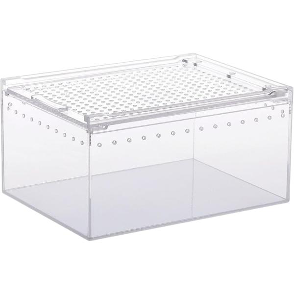 「安全設計」スライドカバー構造により、ペットを驚かせずに世話ができ、脱走防止にも配慮された安心設計です。「全面透明仕様」全面クリア仕様で死角が少なく、観察や健康チェックがしやすいため、日々の飼育管理を効率的に行えます。「高品質素材で頑丈」高...