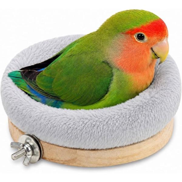 バリエーションコード : 2BROKPR14Q「安心して休める鳥用ベッド」 巣のような形で、鳥が本能的に落ち着けるやすらぎ空間をつくります。「ふわふわ素材で快適」やわらかな起毛素材が体をやさしく包み、寒さや刺激から守ります。「休憩・就寝に最...