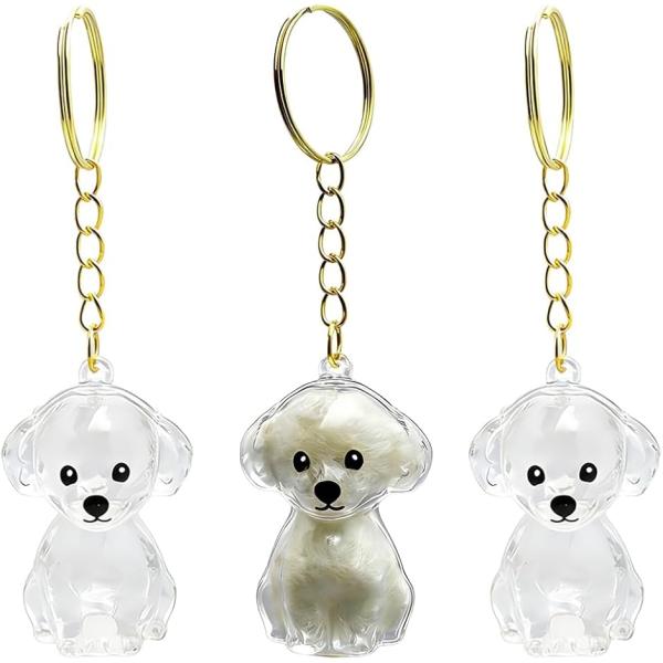 「丈夫な素材で長く使える」高品質なプラスチックと金属キーホルダーの組み合わせは、長持ちします。大切な愛犬の毛を安全に保管することができます「コンパクトなデザイン、多用途」このペットの毛キーホルダーは、バッグ、鍵、携帯電話に付けたり、車のかわ...