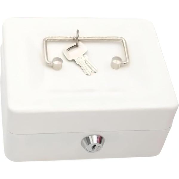 「小型手提げ金庫」卓上や棚に置きやすいコンパクトサイズの簡易金庫。小銭や紙幣、貴重品の一時保管に便利です。「貯金箱としても使用可能」鍵付きでおこづかいや小銭を貯める収納ケースとして活用できます。「持ち運びしやすい」手提げハンドル付きで、必要...