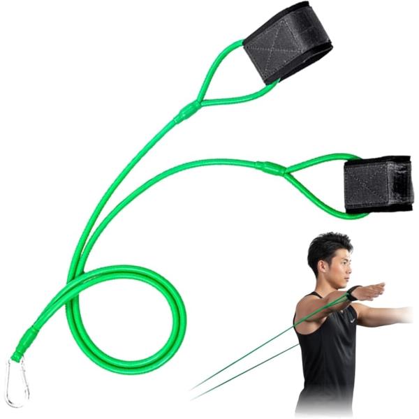 バリエーションコード : 2BURJ3D083「運動効率アップ」肩周りの強化に最適で、引っ張り方や角度を変えるだけで、様々な筋肉を鍛えられます。「パフォーマンス向上」野球やソフトボールのスキルを向上させたい方に最適で、ピッチングやバッティン...