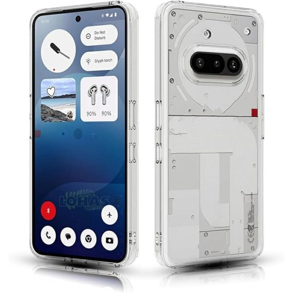 バリエーションコード : 2BRYNIQTDP「対応機種」Nothing Phone 3a 専用デザインです。「驚きの透明度」透き通った高い透明度を誇り、For Nothing Phone 3a 本来の美しいデザインとカラーをそのままに楽し...