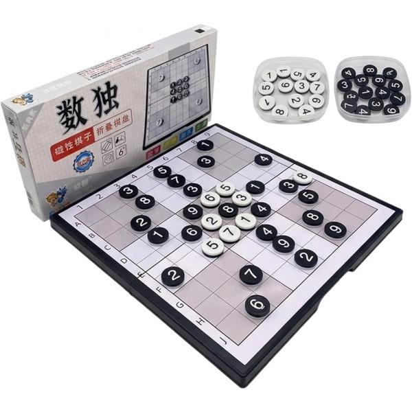 誰でも遊べるマグネット式のナンプレボードは、論理的思考能力ボードゲームとして脳トレに最適です。小学生から大人用まで幅広く楽しめるゲームです。脳ブロックを鍛えるアナログゲームとして、推理ゲームや脳トレゲームをお探しの方にぴったりのパズルです。...