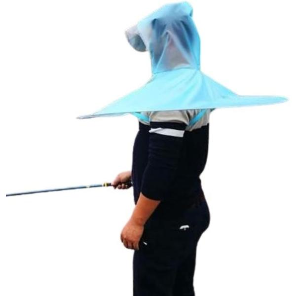 バリエーションコード : 2BRULWQ51Xかぶる傘 「ハンズフリー」両手 を 自由に使える ストラップ 固定 釣り アウトドア「両手を使う作業に便利」屋外での作業中、被る傘 があれば一安心..「釣り・アウトドア」釣り竿を持ってる最中、雨...