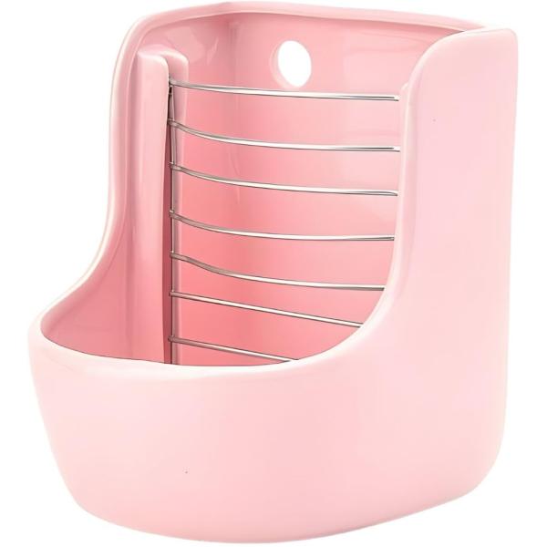 バリエーションコード : 2BRXG2G3VX「牧草フィーダーとフードボウルを一体化した2in1小動物用食器」牧草入れ（チモシー入れ）とフードボウルを一つにまとめた、2in1タイプの小動物用陶器食器です。上部には牧草・チモシー・アルファルフ...