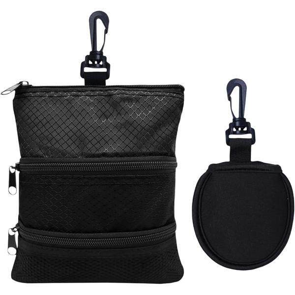 バリエーションコード : 2BRY1JHQXQ「小物をまとめて収納できる大容量ボールケース」 ゴルフボールだけでなく、ティー・ボールマーカー・グリーンフォークなどを一つにまとめて収納。バッグの中で小物が散らばりにくく、必要なものを探す手間を...