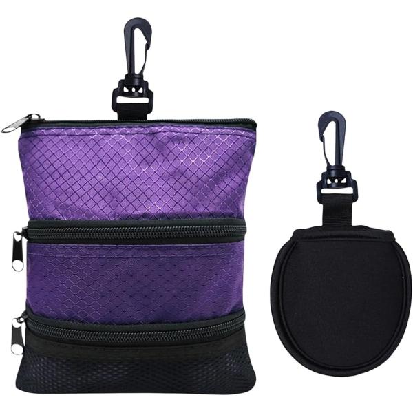 バリエーションコード : 2BRY1JHQXQ「小物をまとめて収納できる大容量ボールケース」 ゴルフボールだけでなく、ティー・ボールマーカー・グリーンフォークなどを一つにまとめて収納。バッグの中で小物が散らばりにくく、必要なものを探す手間を...