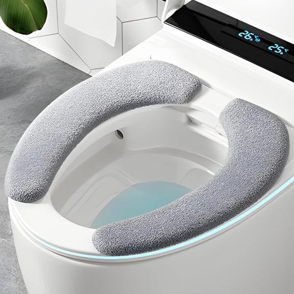 バリエーションコード : 2BRY9V0W42「ふんわりフランネルで一年中快適」厚さのあるフランネル素材が冷たい便座をしっかりガードし、ふわふわで柔らかな感触でおしりに優しくフィットします。便座ヒーターを使わずに暖かさを保てるため、節電にも...