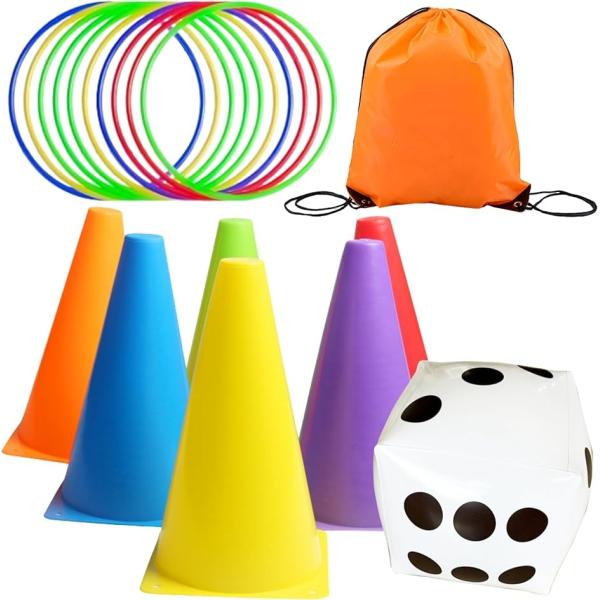 バリエーションコード : 2BU1O4JLDS「室内遊びと屋外遊びの両方で楽しめる」自宅のリビングや保育施設のプレイルーム、公園や広場など、さまざまな場所で活躍する遊具セットです。天候に左右されず、お子さまの体を動かす遊びができます。「特大...