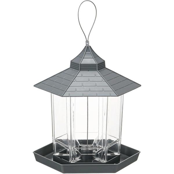 「自然との調和」庭やベランダに設置するだけで、自然の美しさを引き寄せます。鳥が集まることで、日常の中に癒しと安らぎをもたらし、心地よい時間を提供します。「観察の楽しみ」6角型ルーフデザインにより、鳥が餌をついばむ様子を360度から観察できま...