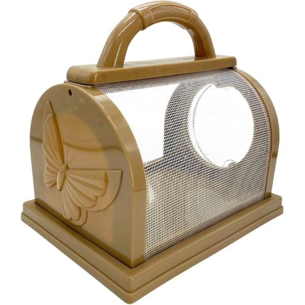 「昆虫の観察に最適。ソフトネット製虫かご・昆虫ケース」 お子様の自由研究や昆虫観察にぴったりの、ソフトネット製虫かご・昆虫ケースです。メッシュのソフトネット製なので、捕まえた昆虫を優しく保護しながら観察できます。通気性の良いソフトネット素材...