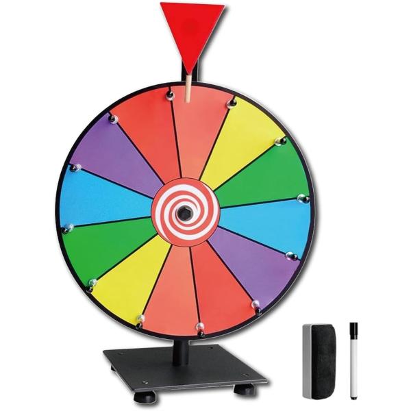 ・パーティーの定番アイテム。回転式で書き込みが可能なシンプル設計の卓上ルーレットです。人数不問で誰でも楽しく遊べてイベントが盛り上がること間違いなし。・「シンプル IS ベスト」お題を決めてルーレットを回すだけ。罰ゲームなどを決めて遊ぶだけ...