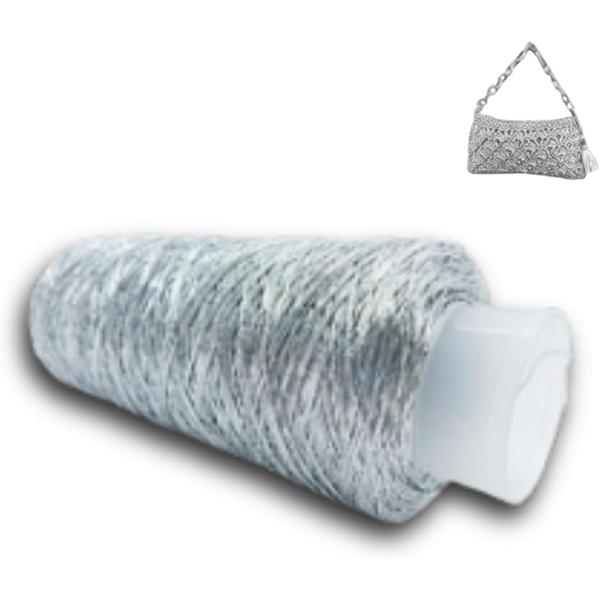 バリエーションコード : 2BU43LKR3Q製品概要 - １ｍｍの細い光沢のある糸 - 光沢のある糸は大人の編み物に人気が高い品の強み - 上品な光沢ある糸で高級感のある編み物ができる - 480ｍの巻きで1作品できる使用方法 - 滑らか...