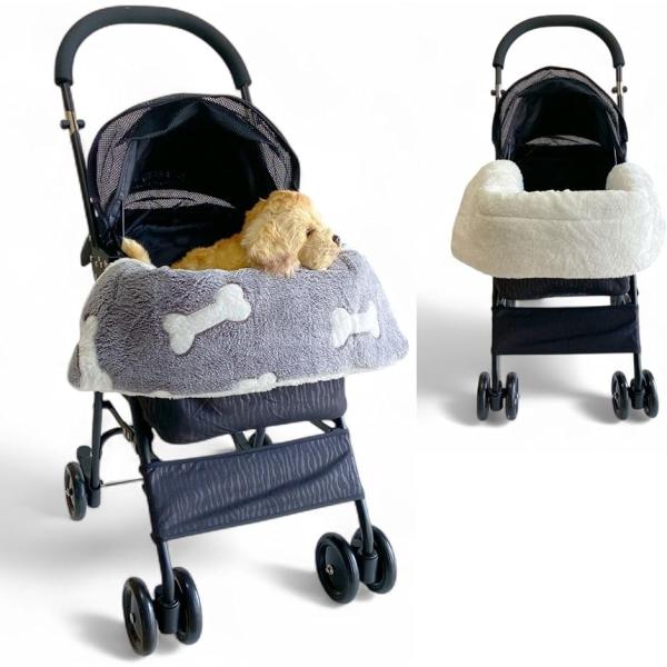 バリエーションコード : 2B9SRV9W88「ふわふわ生地で快適」 極上のフワフワ感と通気性に優れた生地を使用。大切なペットに、心地よいくつろぎ空間を提供します。ペットカートの縁にぴったり乗せられる専用シート。ふかふかの触感と優れた通気性...