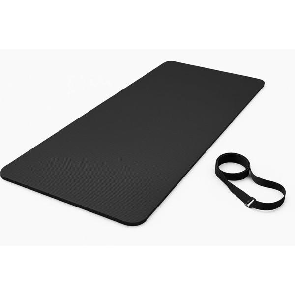 サイズ：200x90x1.5cm｜全身をしっかり支える大型トレーニングマット高密度EVAフォーム採用｜クッション性・耐久性に優れ、長時間の使用にも対応滑り止め加工｜フローリングや屋外でも安定して使用可能収納バンド付き｜丸めてコンパクトに保管...