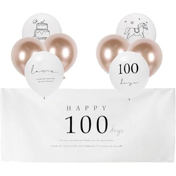 バリエーションコード : 2BU4PNCCPV「特別な瞬間を演出」この100日記念飾り付けセットは、お子様の特別な日を華やかに彩ります。風船や装飾品が一体となり、思い出に残る写真を撮影するのに最適な背景を提供します。家族や友人と共に、心温ま...