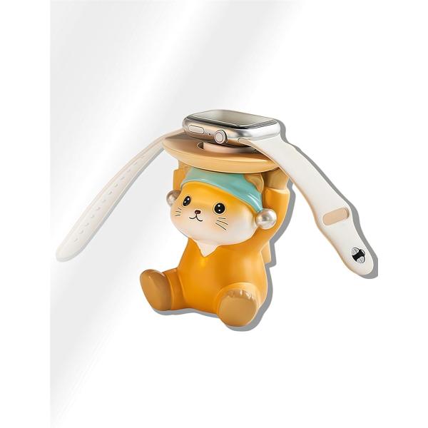 バリエーションコード : 2BUSC9UGPK「サイズ」：奥行き7cmx7cmx高さ8.5cm 「重さ」：約270g 「材質」：合成樹脂(生産国：中国) 「機能・用途」：ウォッチスタンド、腕時計置き「ユニークなデザイン」：優しい表情の おし...