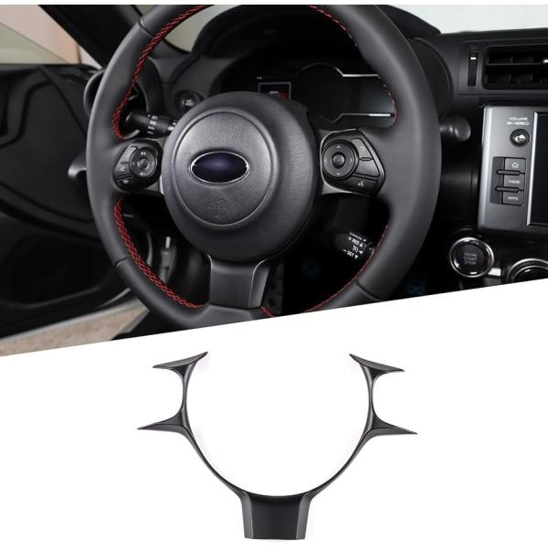バリエーションコード : 2BU5R6TC22「適用車種」トヨタ 86 GT86 2017年〜現行とスバル BRZ 2017年〜現行に対応するステアリングホイールボタントリムカバー、元の車のサイズはカスタマイズされ、ステアリングホイールカバ...