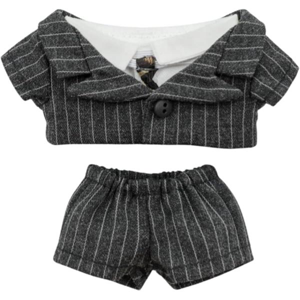 バリエーションコード : 2BU5PRKVHQかわいいデザイン：シンプルでおしゃれなデザインが魅力的のぬい服。 シャツ ズボン スーツ ネクタイの４点セットで、大切なぬいぐるみをもっと可愛くドレスアップできます。高品質な素材：柔らかく肌触り...