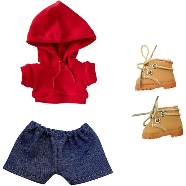 バリエーションコード : 2BU5PUCVRJ適用ドールサイズ： 本商品は、約10cm〜20cmの綿人形に適応するサイズです。お手持ちの人形にぴったりのアイテムです。セット内容： パーカー、ズボン、靴の3点セットです。特に靴は人形が立つため...