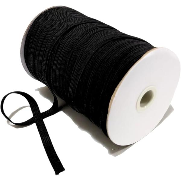 バリエーションコード : 2BU6KQRJ98ハサミでお好みのサイズにカットしてお使いいただける平ゴム紐です。カラーは白、黒、幅は3mm， 6mm， 10mm、長さは100mからお選びいただけます。伸縮性に優れているため、ゆるくなった衣服の...