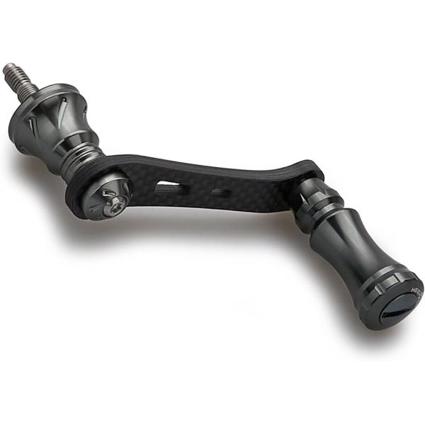 バリエーションコード : 2B2SW1FNGC「ライトゲーム 渓流釣り用」1.5K炭素布のハンドルで更に強度アップ、15mm直径軽量ノブ搭載、全体的に軽量。「サイズ」ハンドル軸心距離42mm、ノブ直径15mm 「総重」17g/(ダイワ用) ...